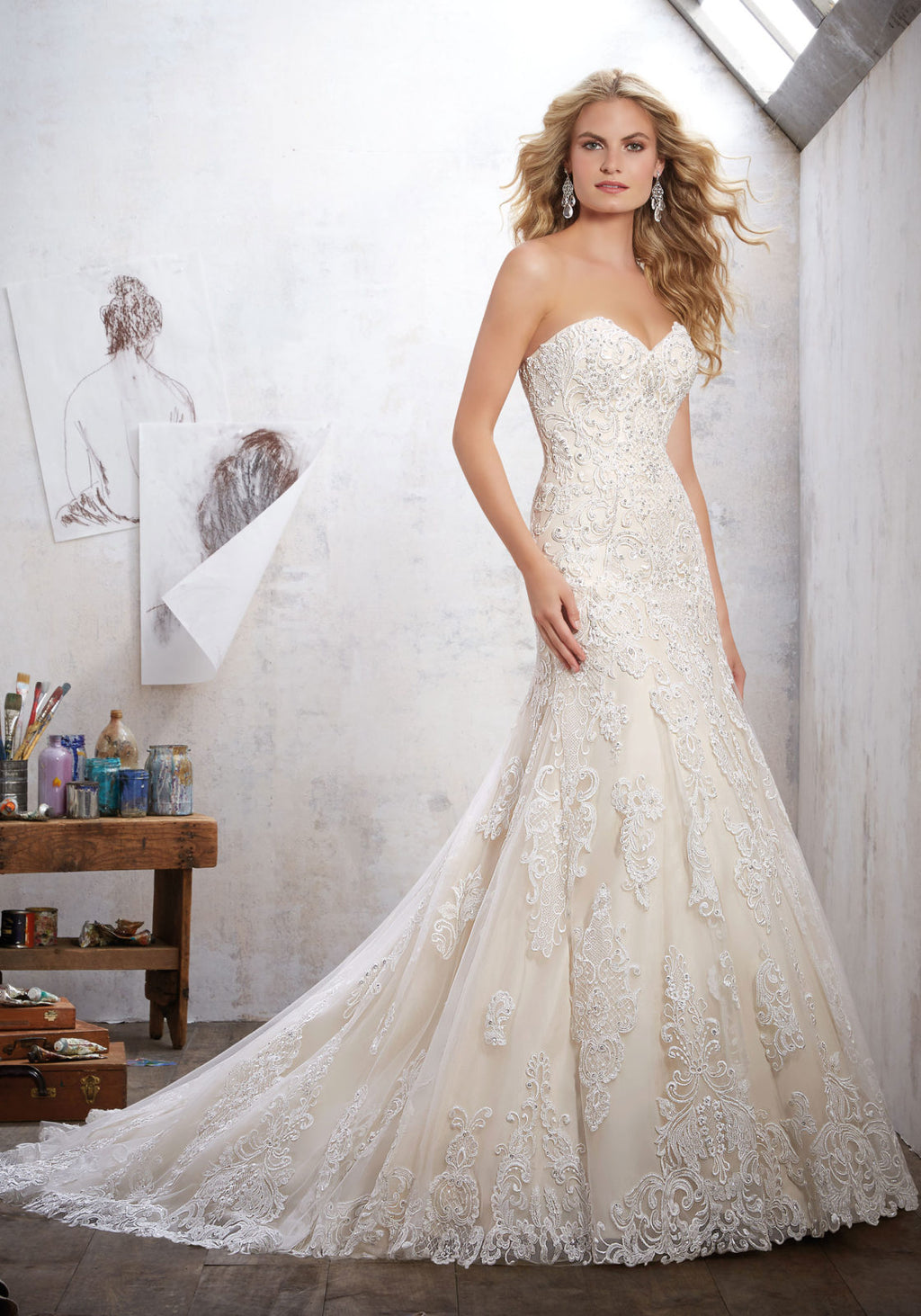 8102 - Mori Lee - Mackenzie – Romashka Bridal